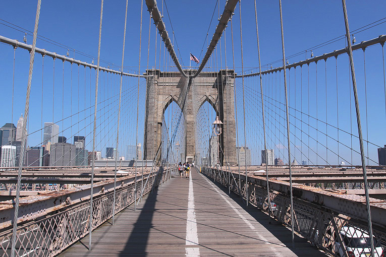 Il ponte di Brooklyn (Brooklyn bridge) - ©New York